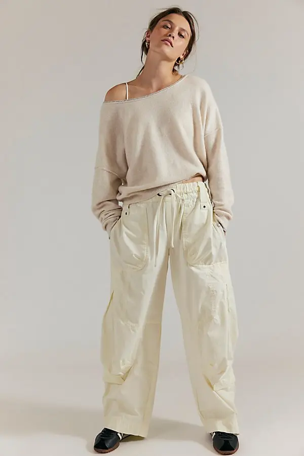 Free People See Me Pullover - Almond Milk Heather Combo | Editorialist